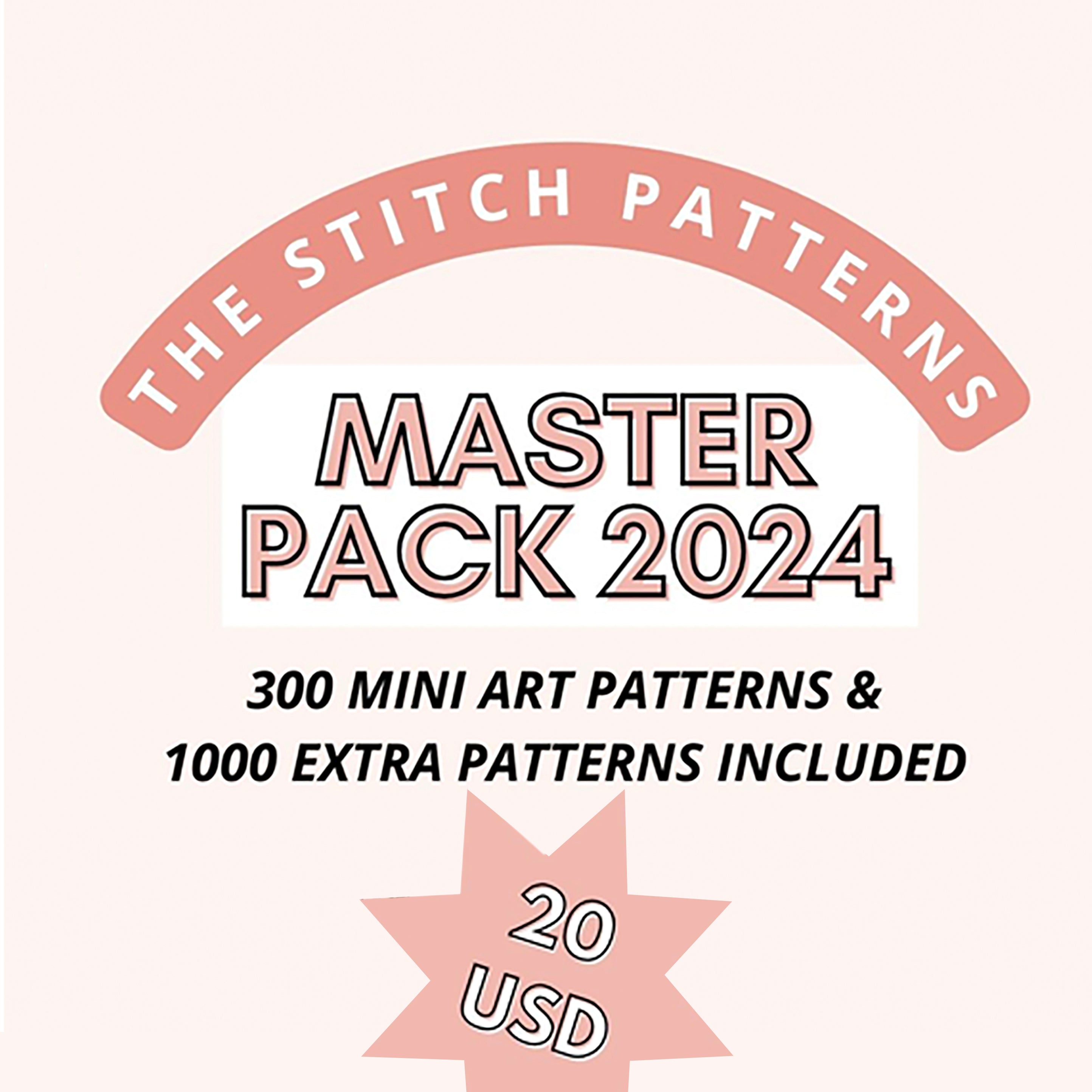MASTER PACK 2024 - WHOLE SHOP – stitchpatterns